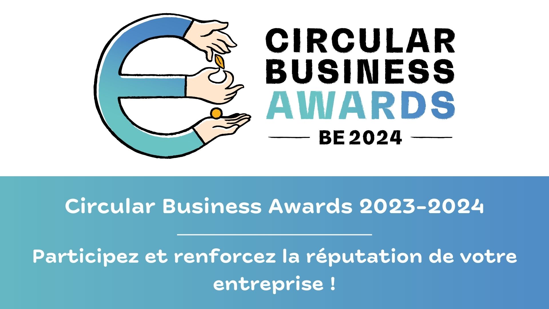 be circular be.brussels » Circular business awards